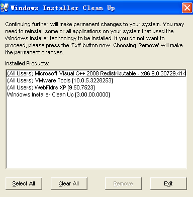 Windows Installer Clean Up-windows installer清理实用工具-Windows Installer ...