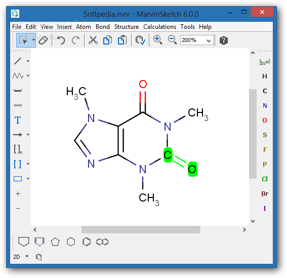 MarvinSketch-化学结构式画图工具-MarvinSketch下载 v6.14官方版-完美下载